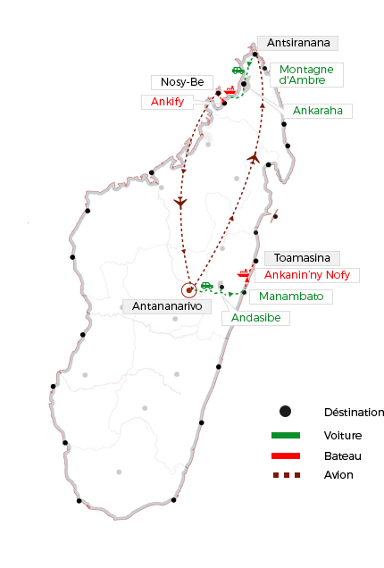 The East and North of Madagascar, natural wonders · Madagascar Touring